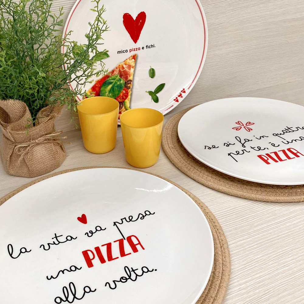 Piatti pizza in Melamina da 33 cm