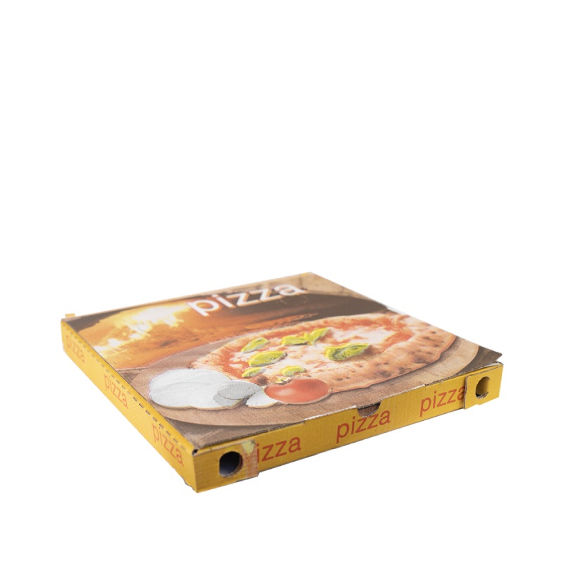 Cartone per pizza di colore bianco da 32x32 cm