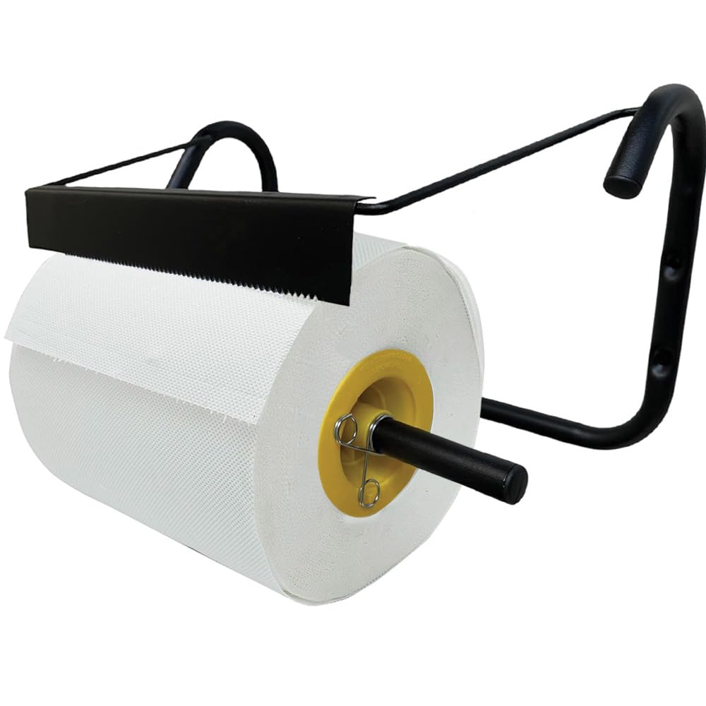 Portarotolo da parete per rotolone con molle | Paluplus